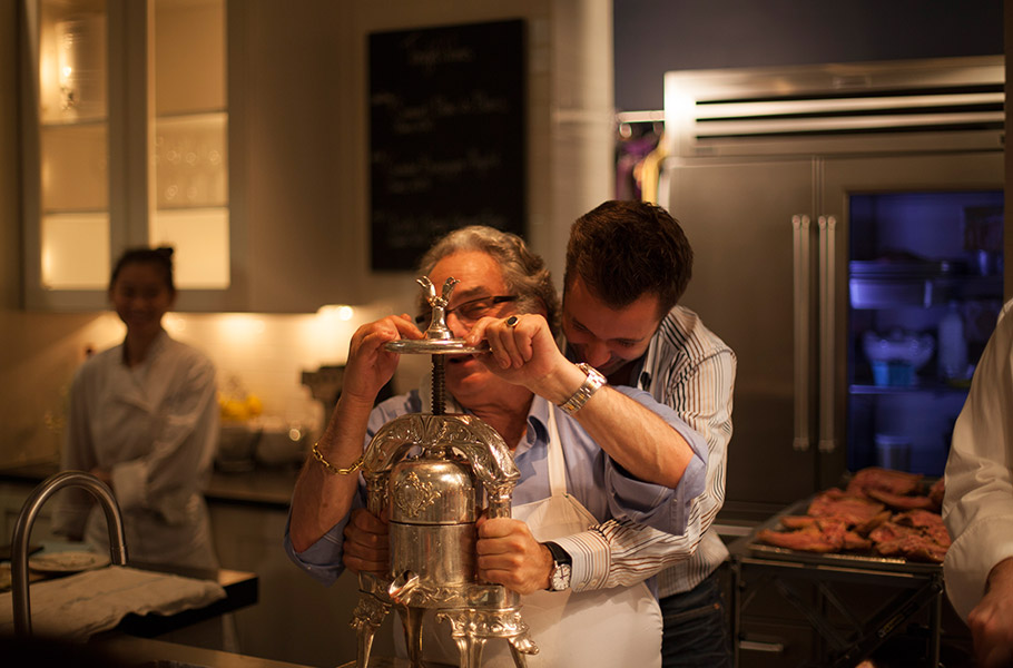 A Delectable Duck Dinner with Georges Perrier, Lee Styer of Fond and ...